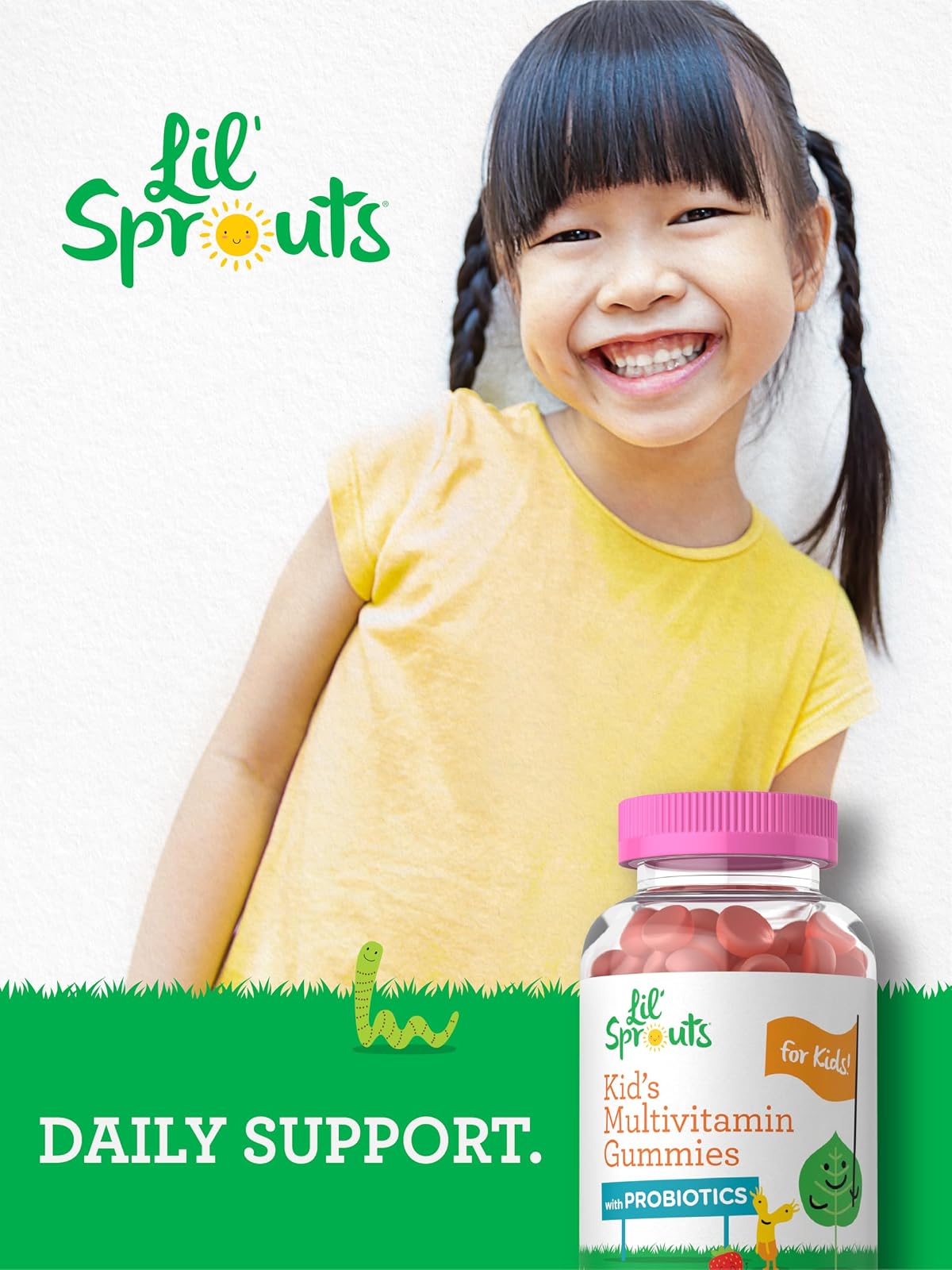 Kids vitamins with essential nutrients