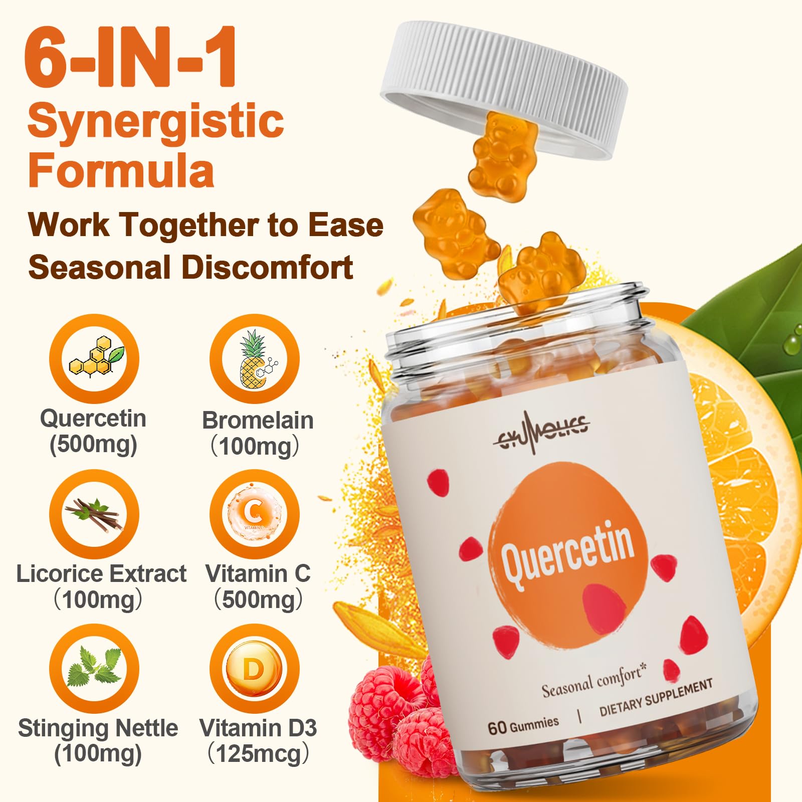 kids vitamins with natural quercetin