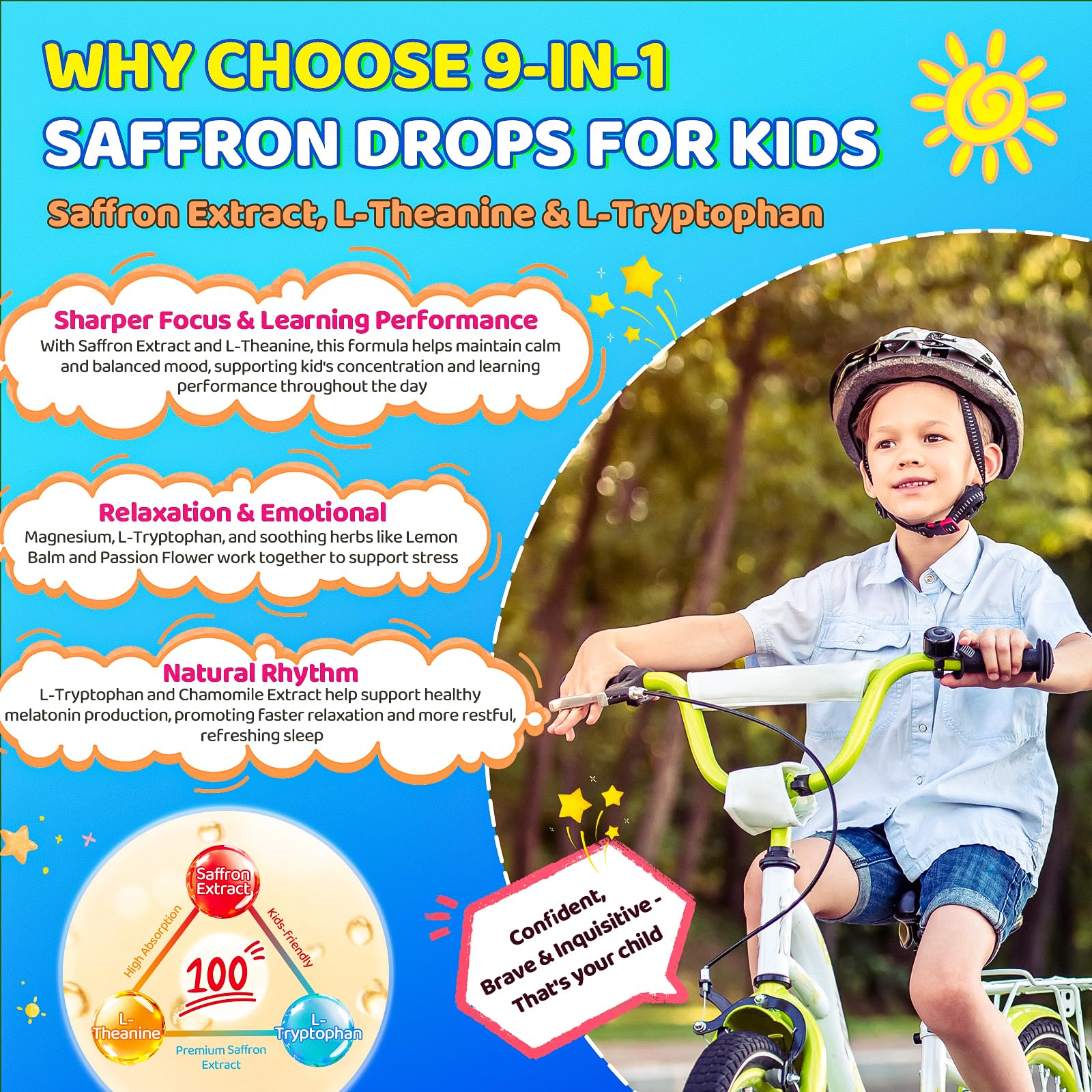 kids vitamins with saffron extract