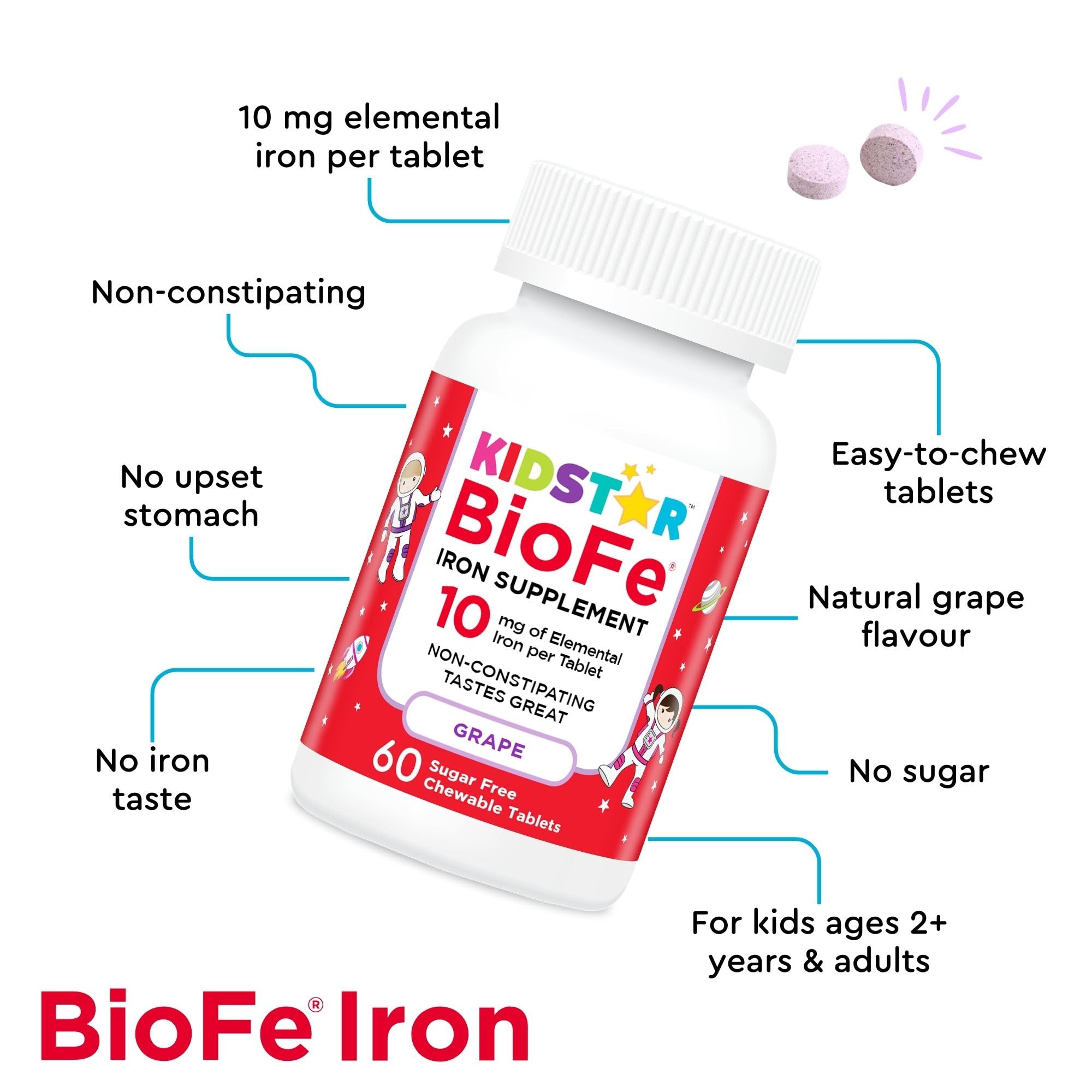 KidStar Nutrients iron for healthy growth