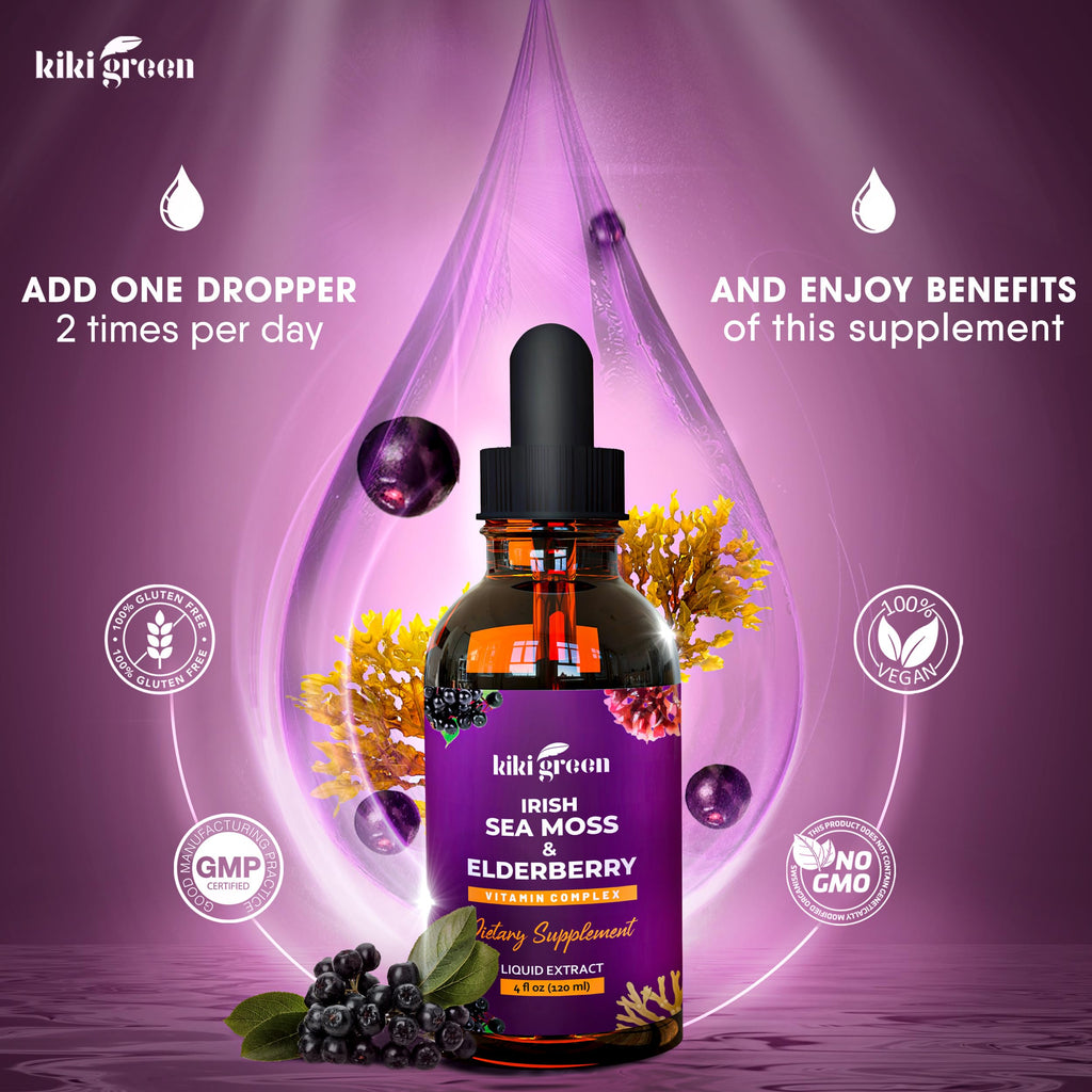 KIKI Green elderberry for vitality