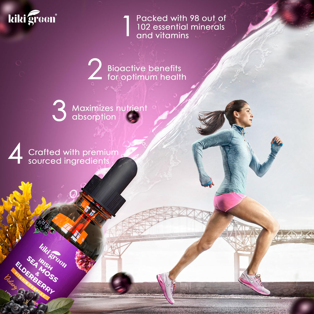 KIKI Green elderberry syrup for kids
