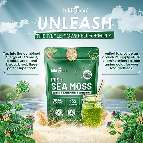 KIKI Green Irish sea moss uses
