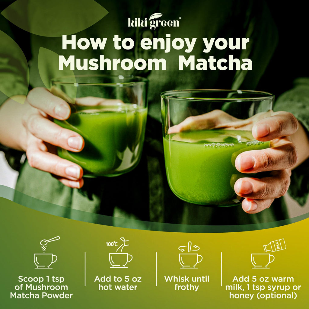 KIKI Green Matcha for mental clarity