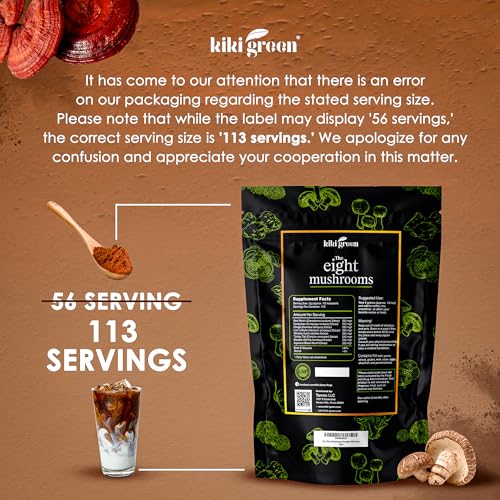 KIKI Green mushrooms for cognitive function