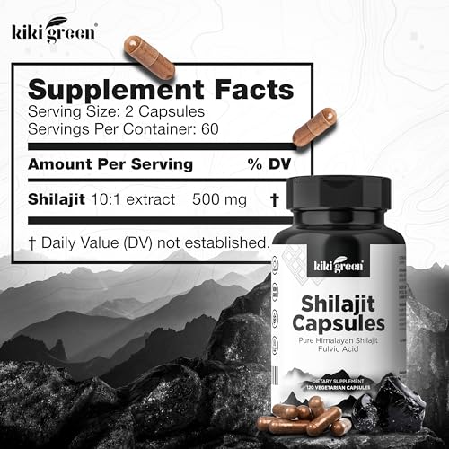 KIKI Green Shilajit for balanced nutrition