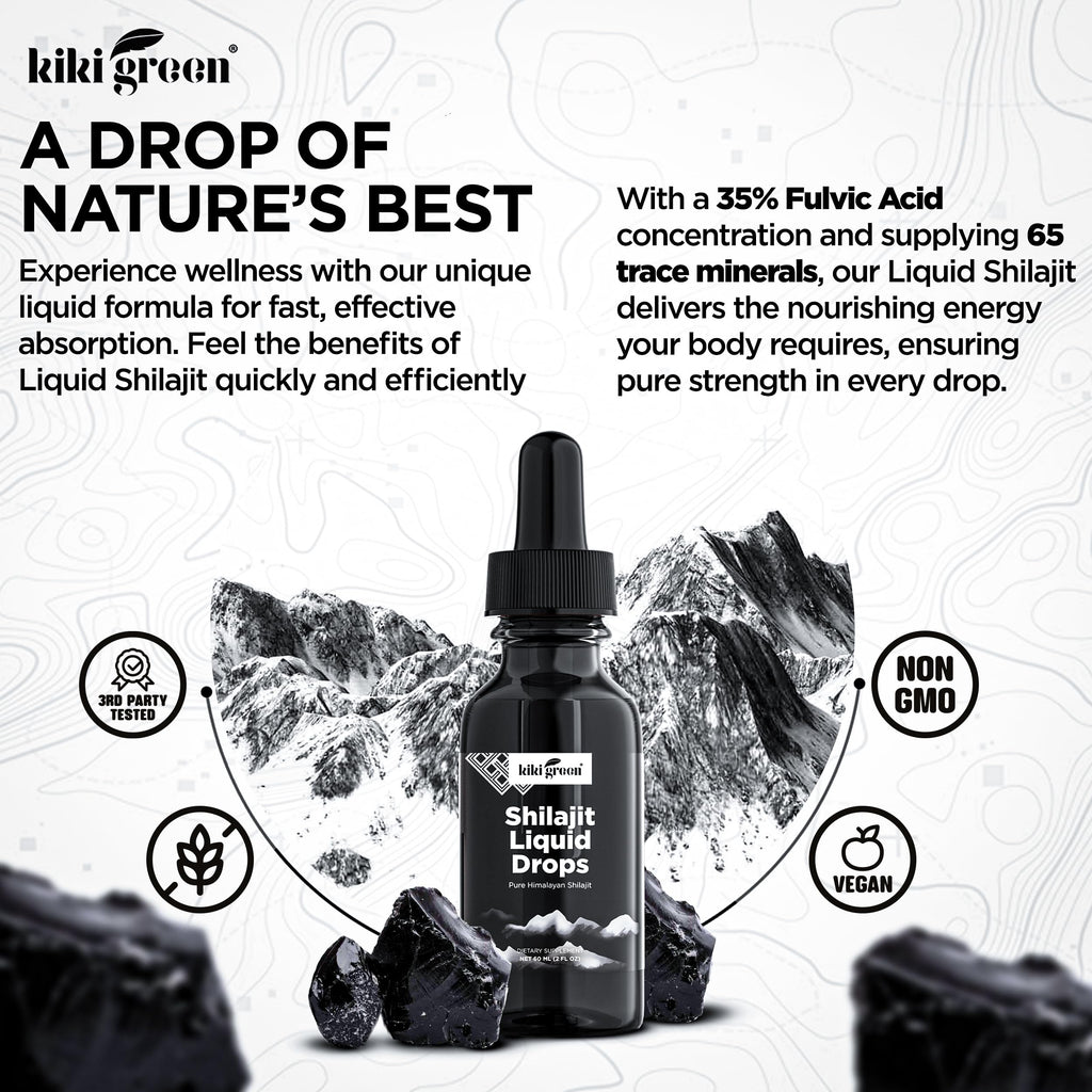 KIKI Green Shilajit health benefits
