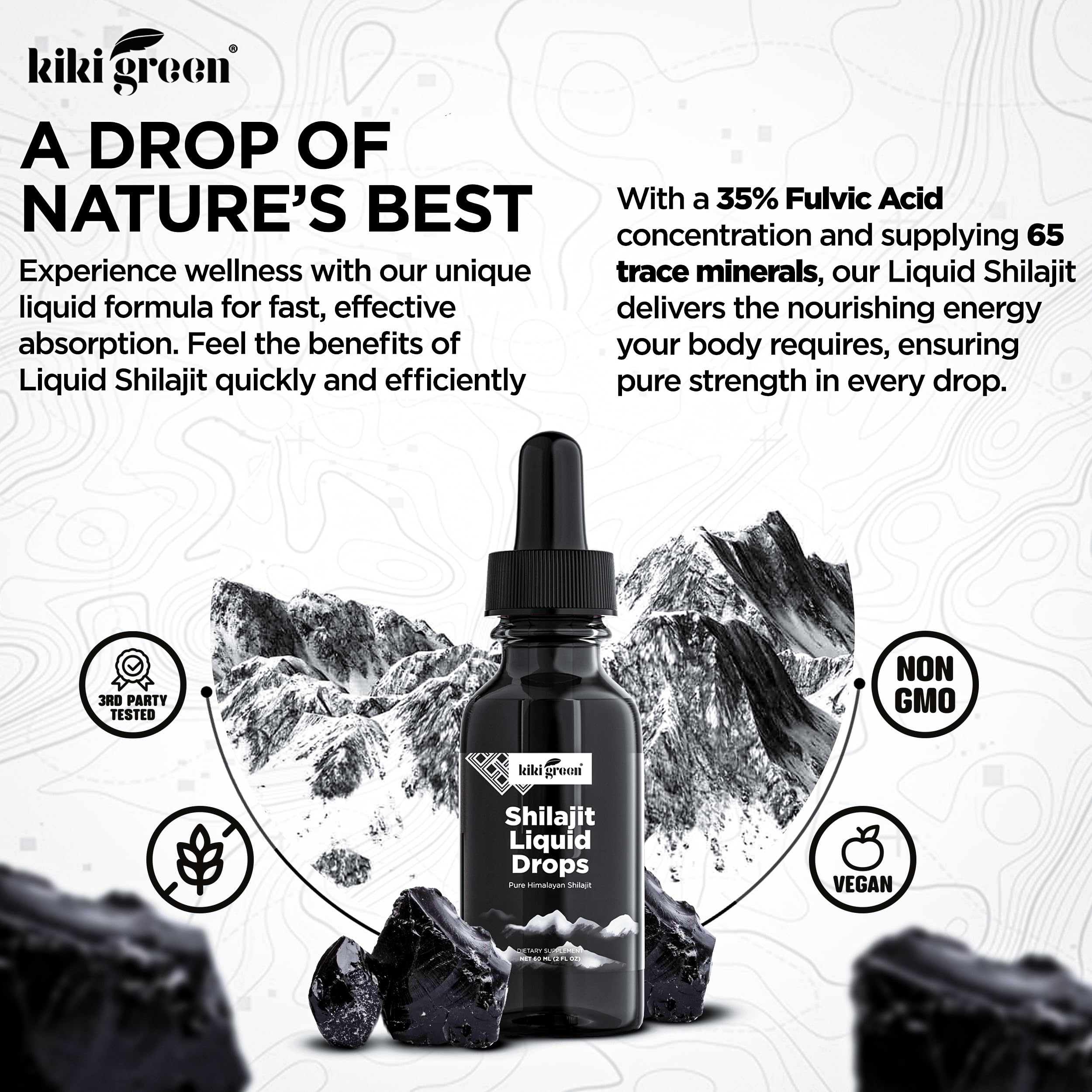 KIKI Green Shilajit health benefits