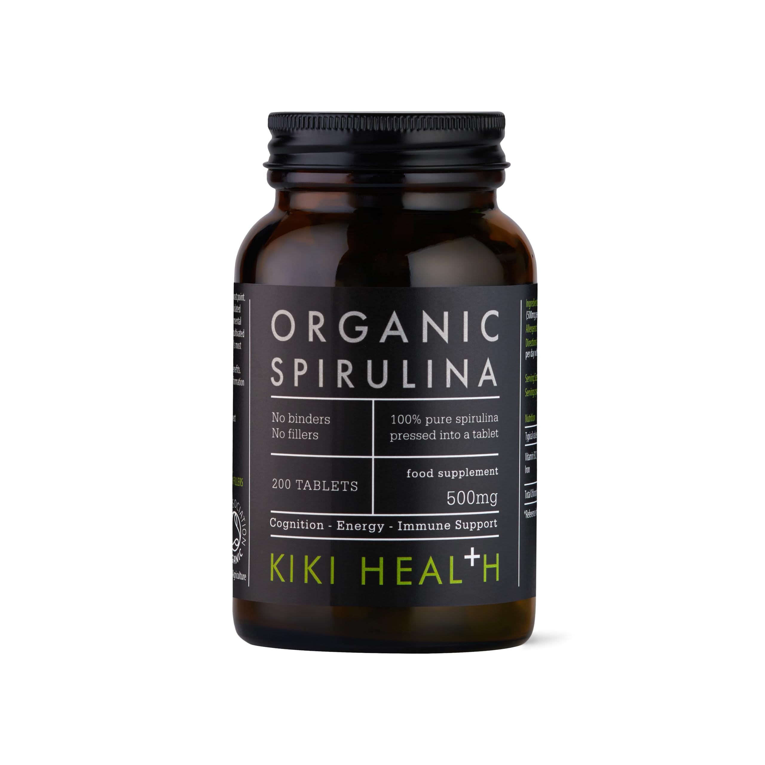 KIKI Health organic spirulina tablets