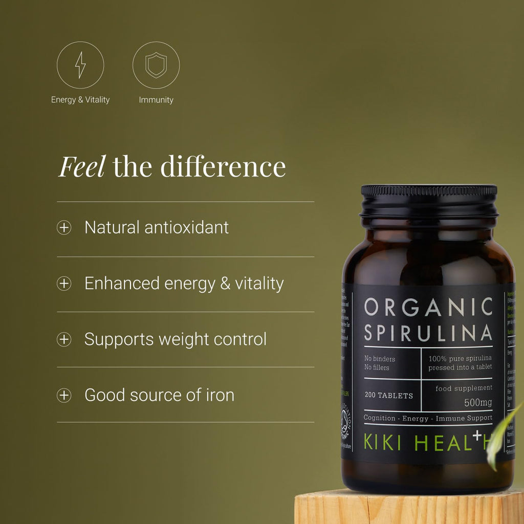 KIKI Health spirulina for energy
