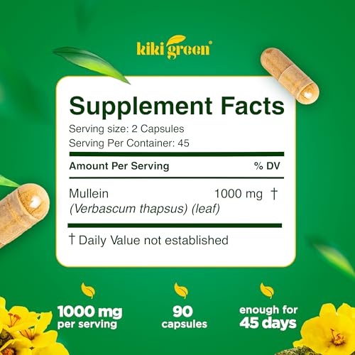KIKI Mullein Leaf for throat comfort