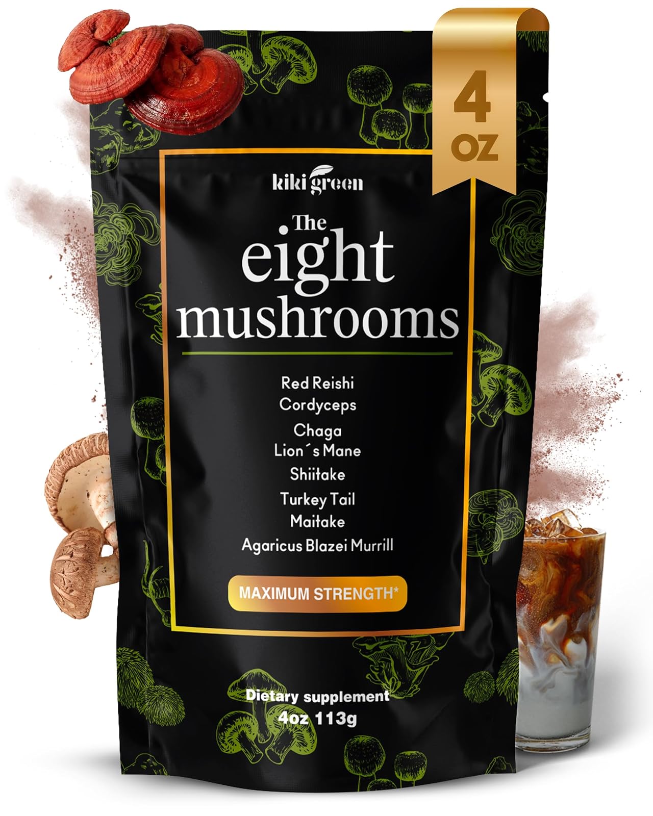 KIKI mushroom powder health benefits