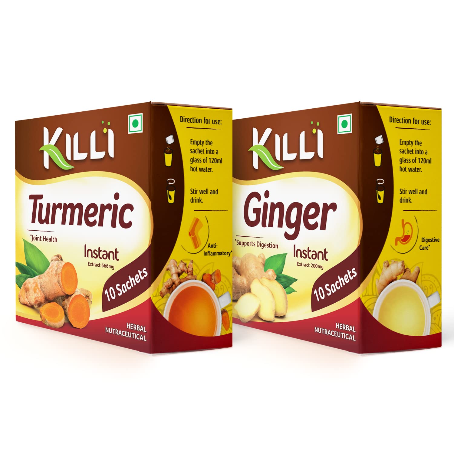 KILLI turmeric curcumin instant extract
