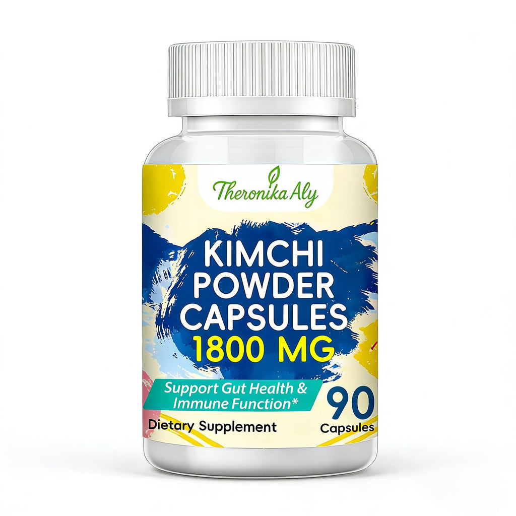 Kimchi probiotic capsules for digestion