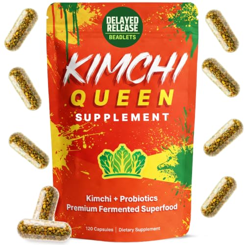 Kimchi supplement for gut health