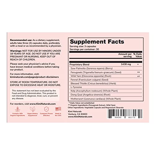 KIMI Naturals breast enhancement formula