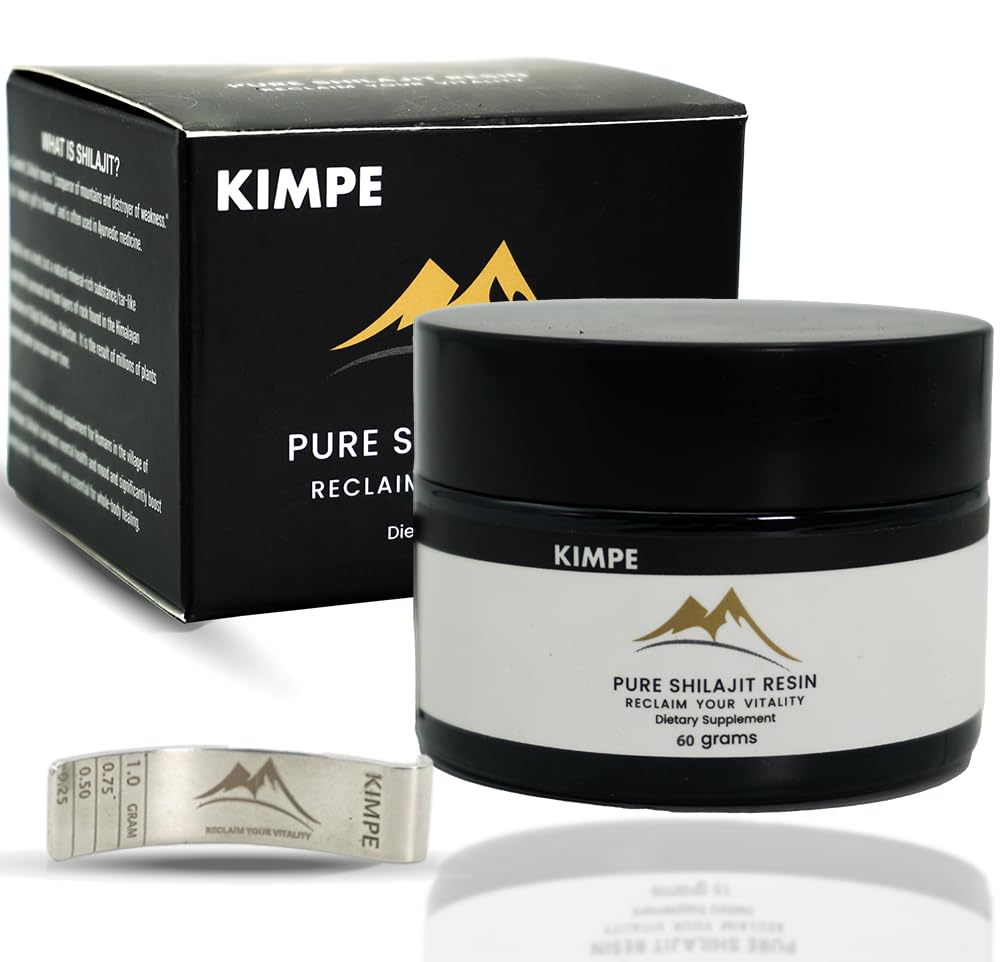 KIMPE Golden Shilajit trace minerals supplement
