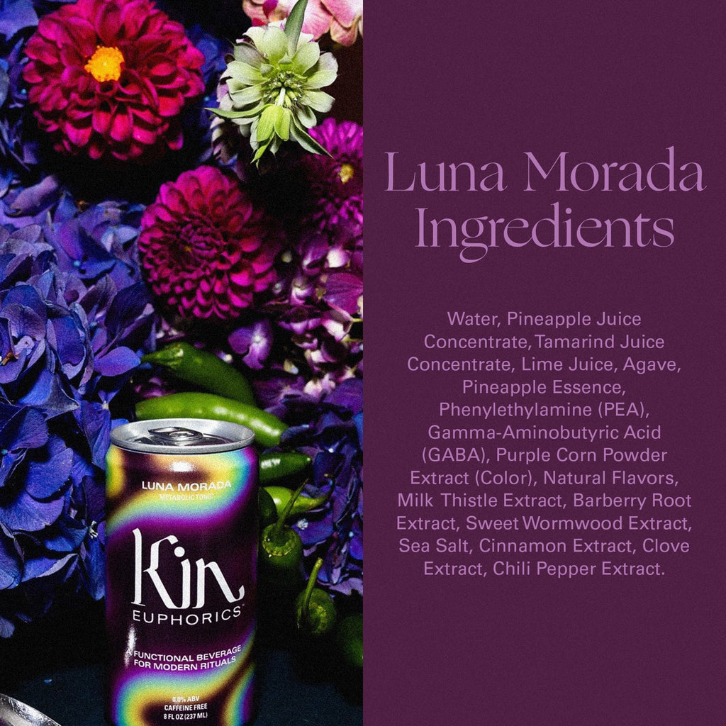 Kin Euphorics Luna low calorie tonic