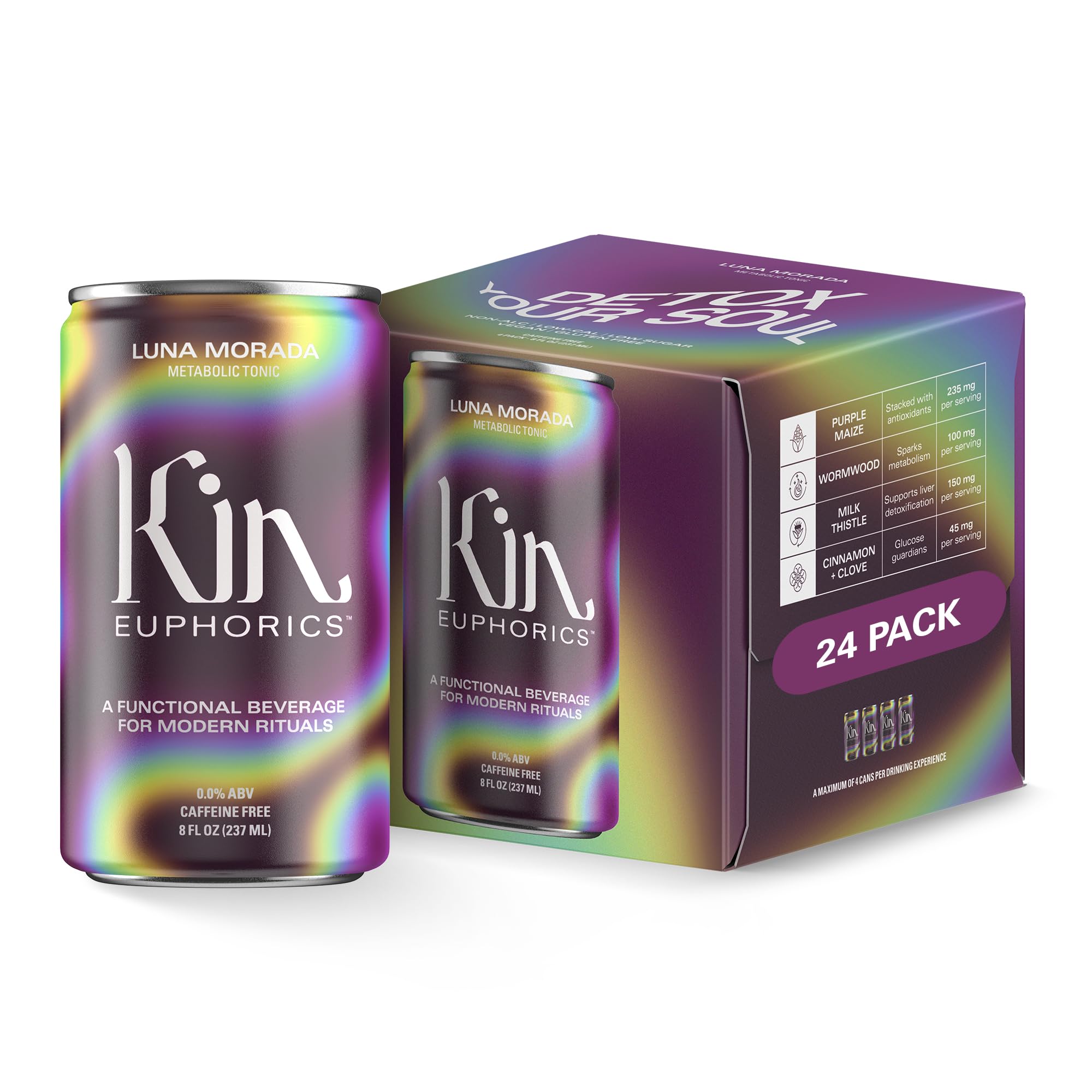 Kin Euphorics Luna mushroom tonic