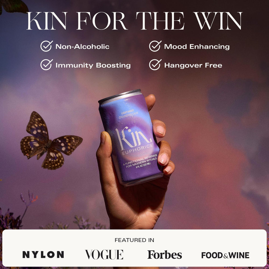 Kin Euphorics mushroom drink variety