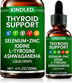 Kindled thyroid support drops for wellness