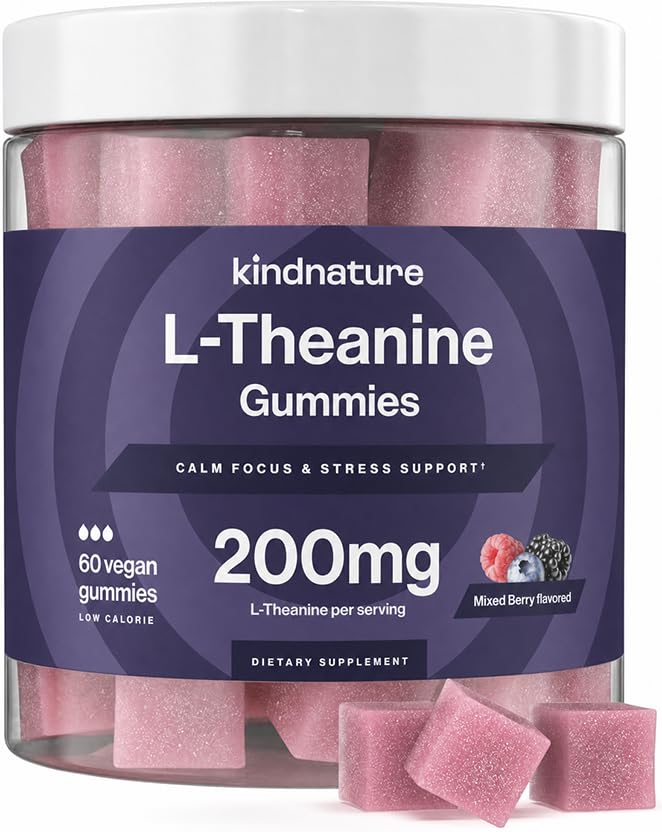 kindnature L-Theanine gummy multivitamin