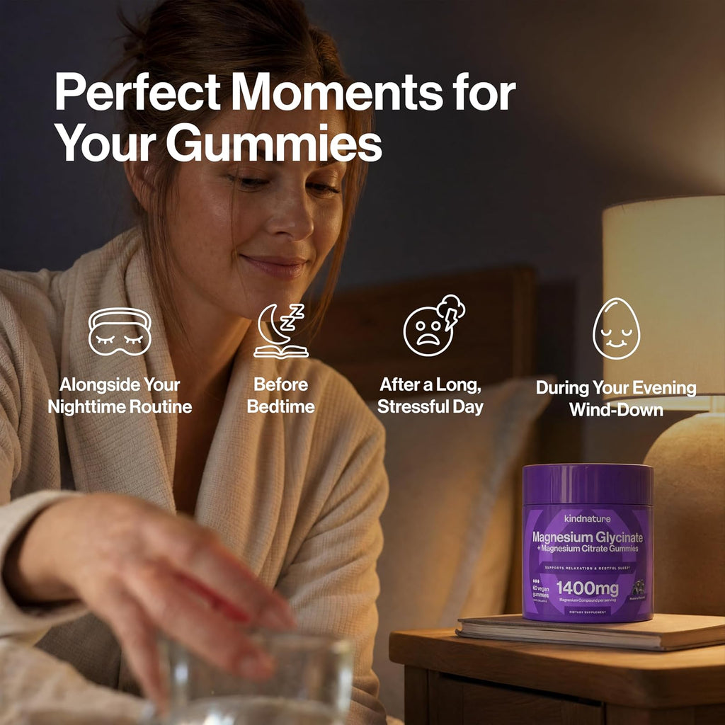 kindnature magnesium for improved sleep quality