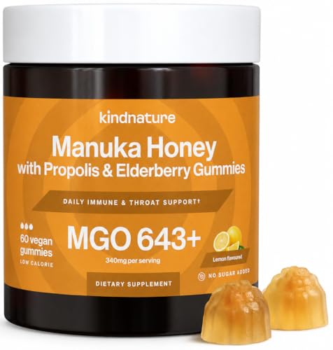 kindnature manuka honey gummies for kids