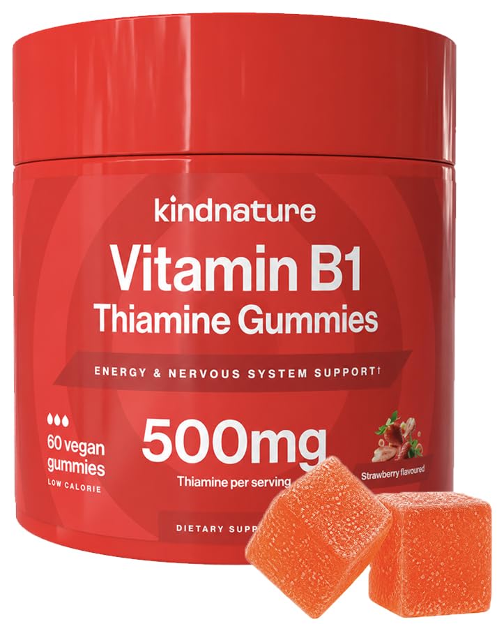 kindnature vitamin B1 gummies for energy