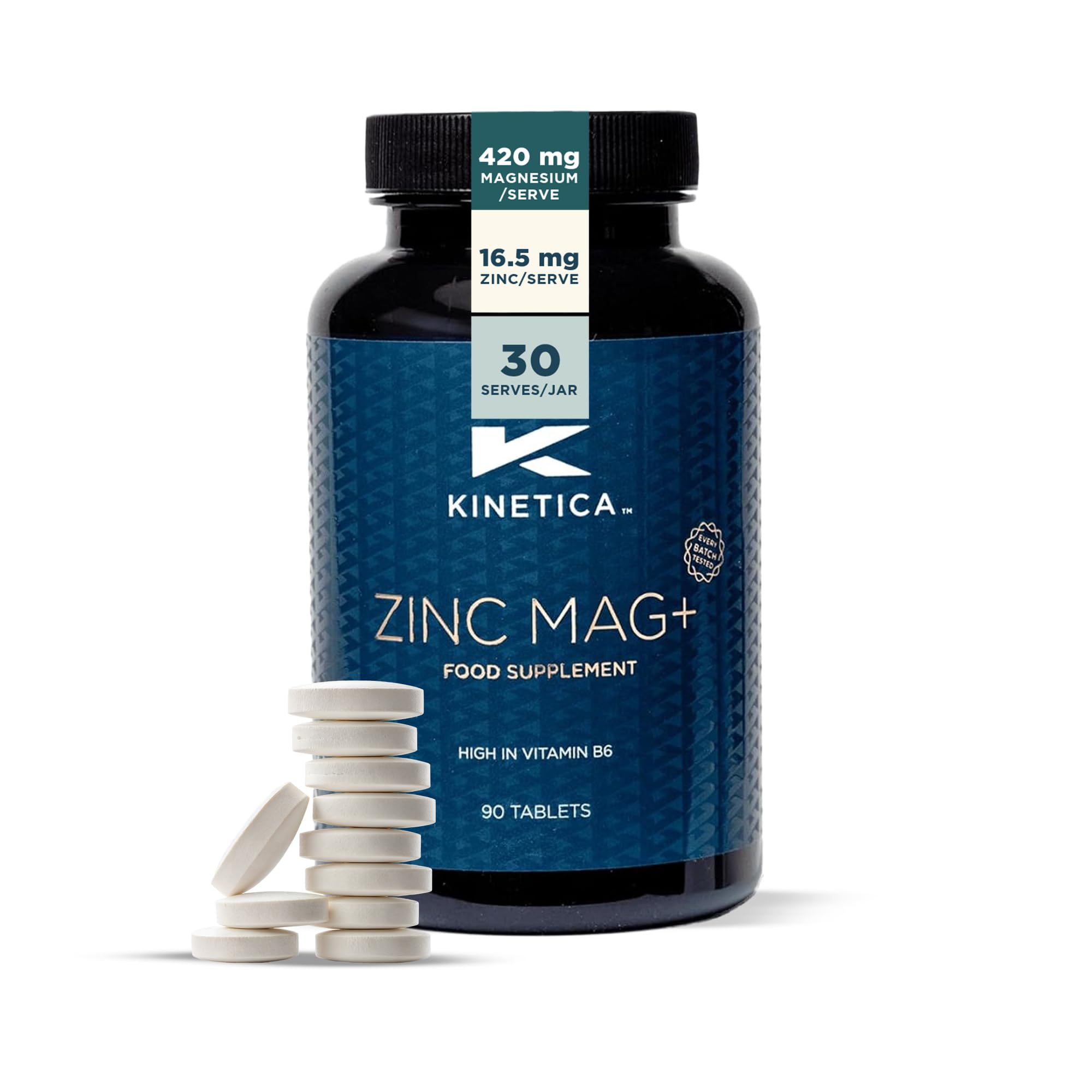 Kinetica zinc magnesium supplement benefits