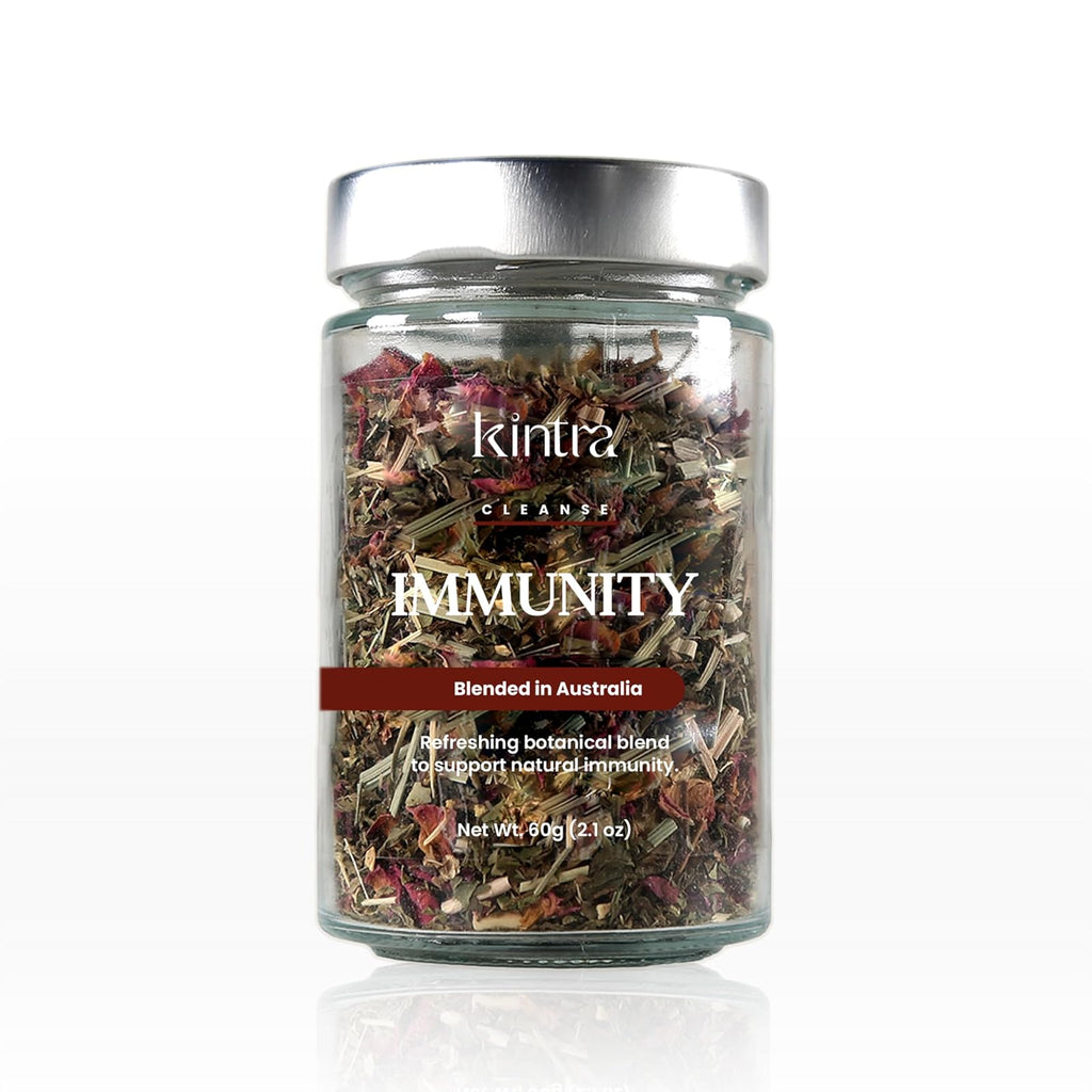 Kintra Foods immunity herbal tea benefits