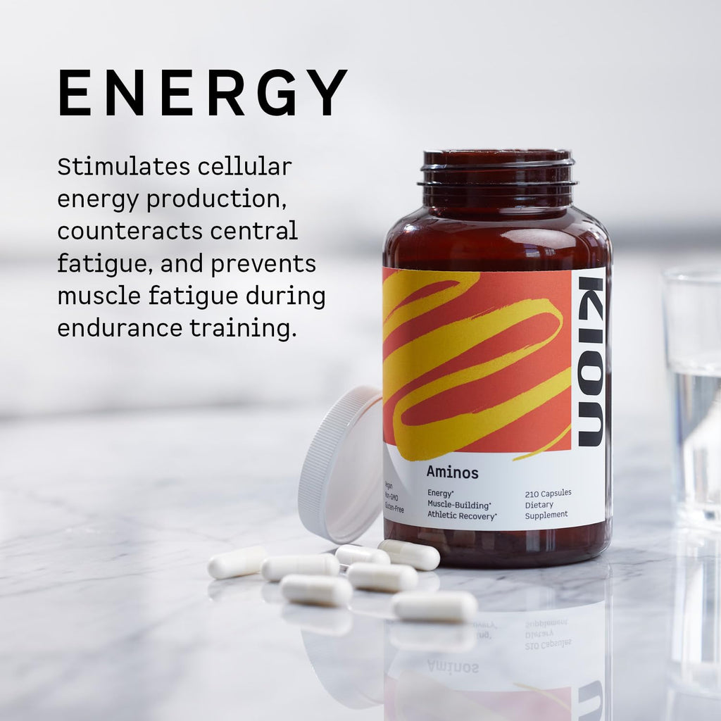 Kion amino acids for energy boost