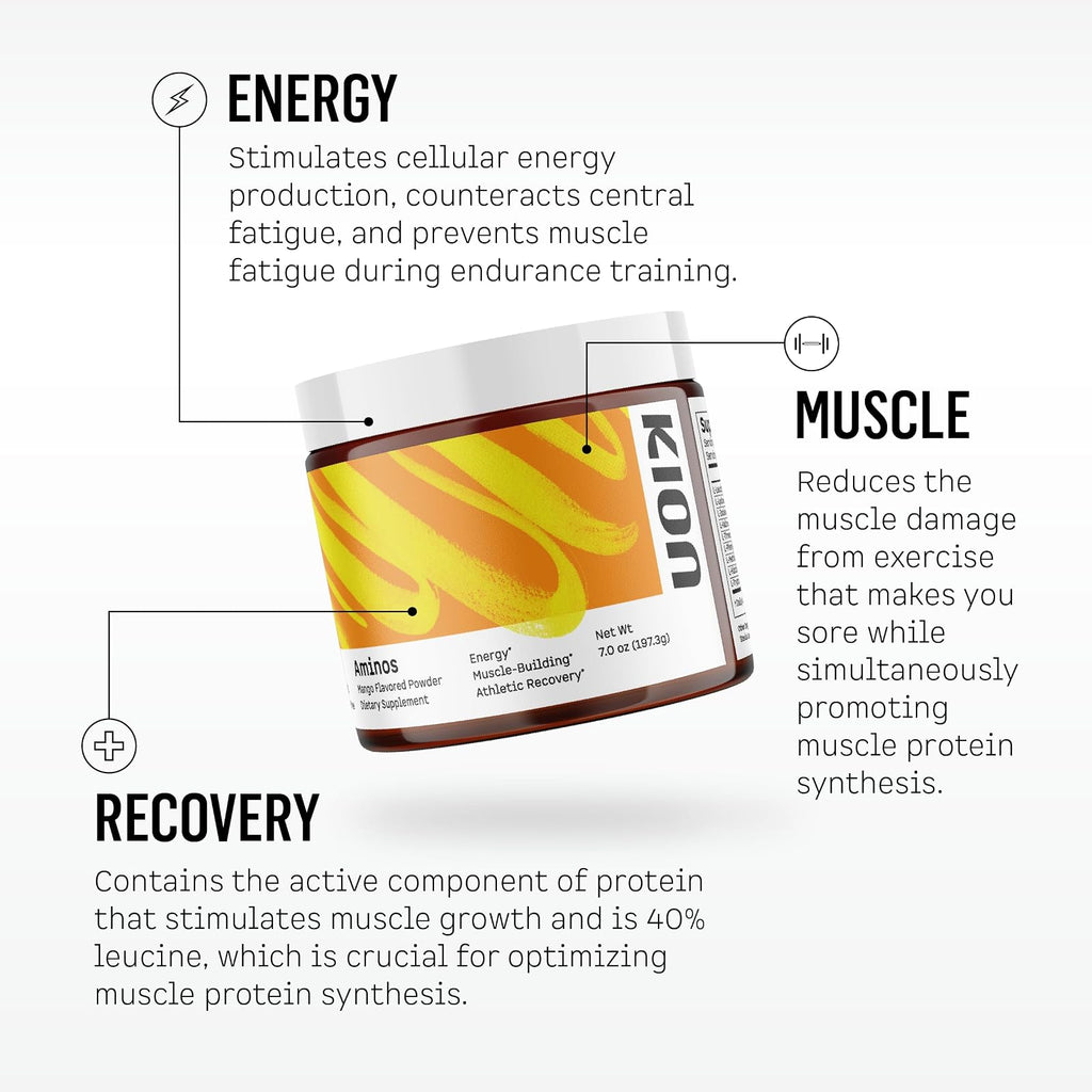 Kion Aminos powder for optimal recovery