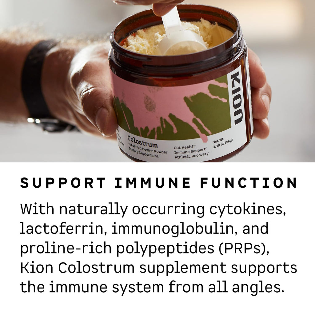 Kion colostrum for immune support