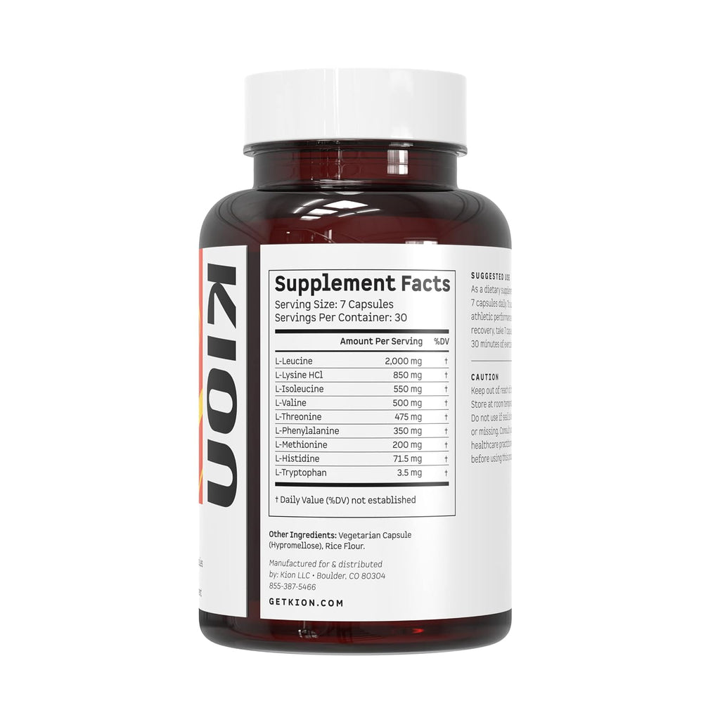 Kion essential amino acids capsules