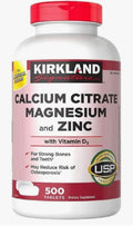 Kirkland calcium citrate for bone health
