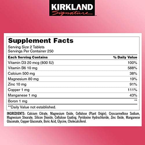 Kirkland calcium for daily nutrition