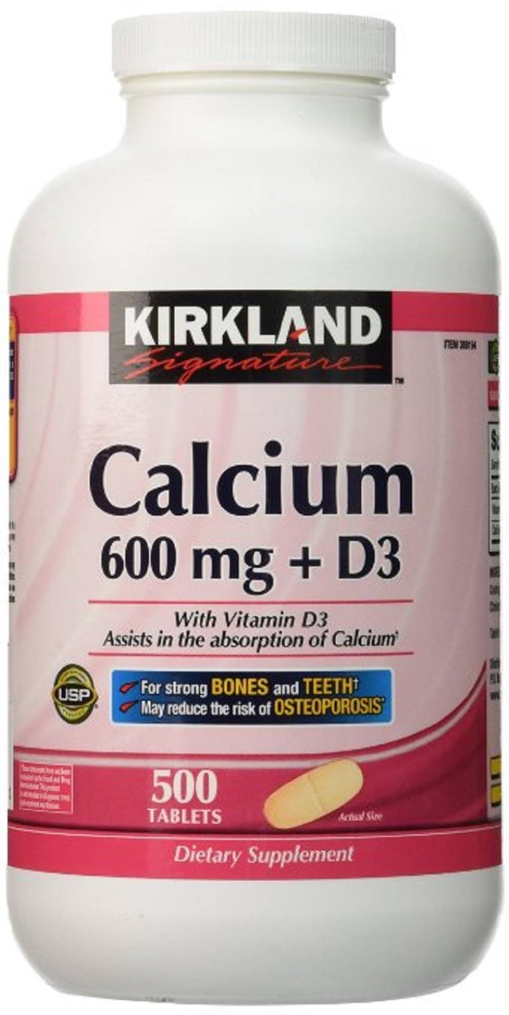 Kirkland calcium supplement for strong bones