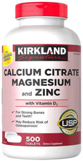 Kirkland Signature Calcium Citrate tablets