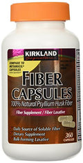 Kirkland Signature fiber capsules for digestion