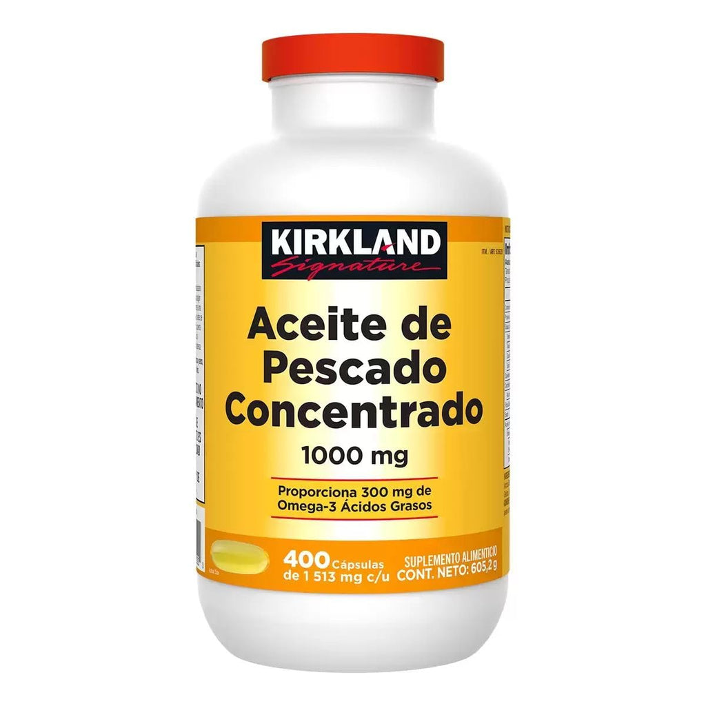 Kirkland Signature fish oil softgels