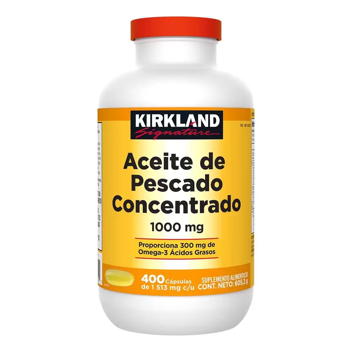 Kirkland Signature fish oil softgels