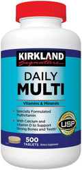 Kirkland Signature multivitamins for daily health