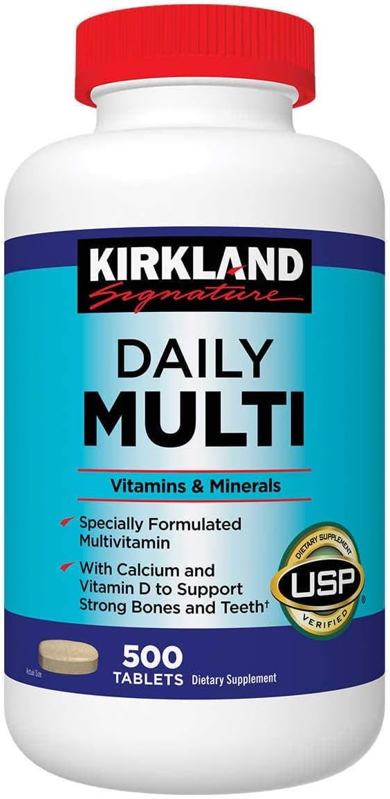 Kirkland Signature multivitamins for daily health