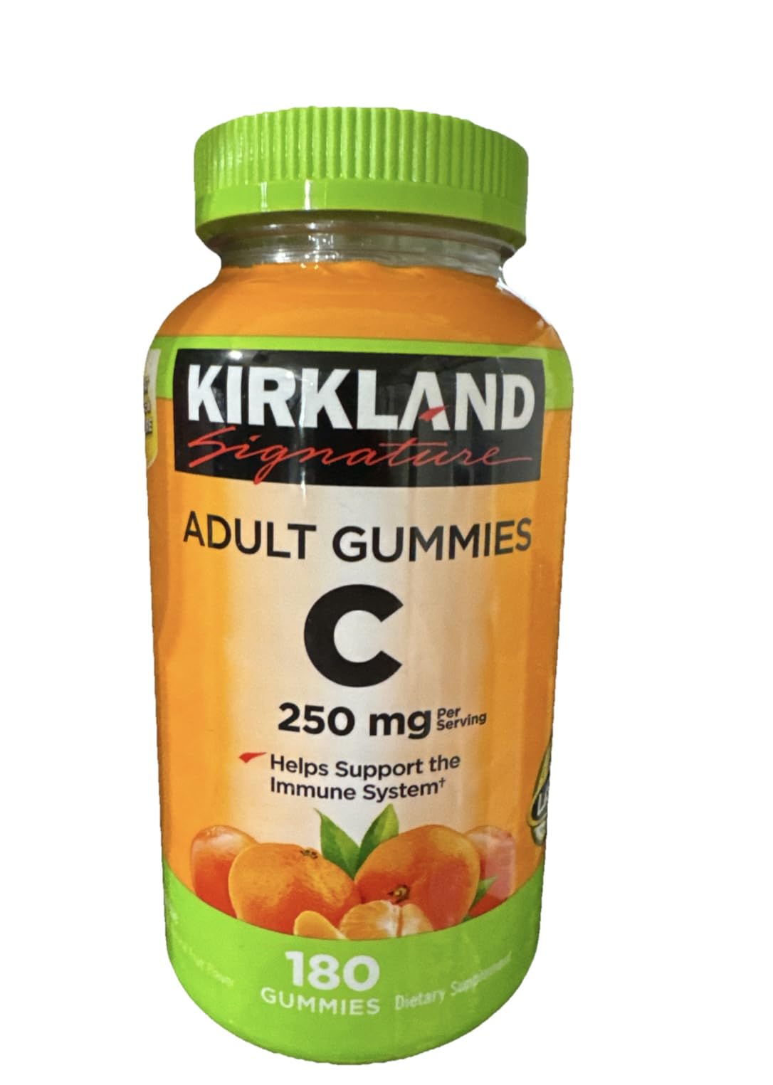 Kirkland Signature vitamin C gummies for immunity