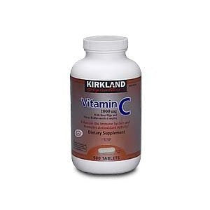 Kirkland Signature Vitamin C tablets for immune support