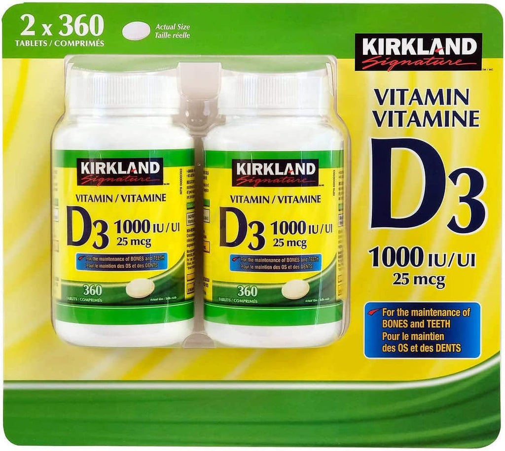 Kirkland Signature Vitamin D3 benefits