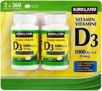 Kirkland Signature Vitamin D3 benefits