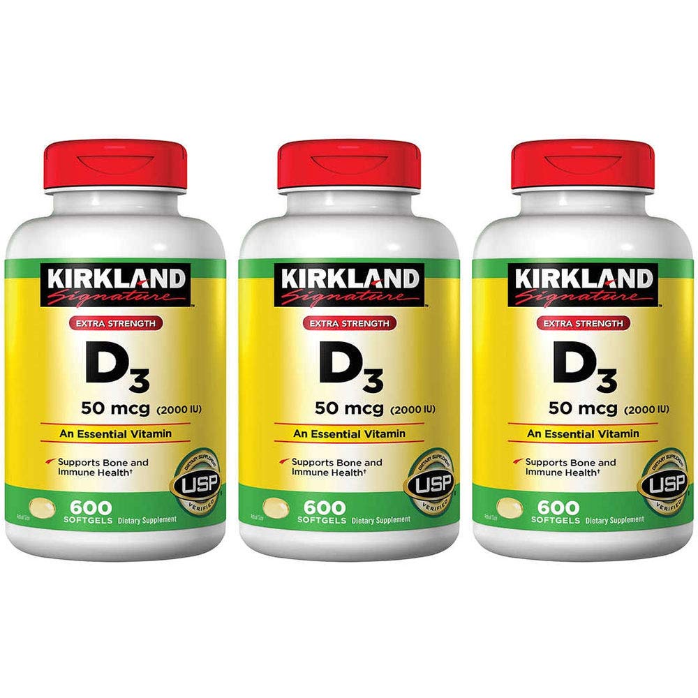Kirkland Signature Vitamin D3 supplement