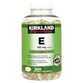 Kirkland Signature vitamin E softgels